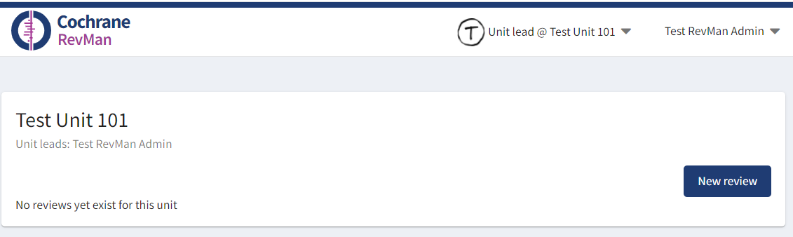 Add, move and deactivate reviews - Cochrane Help Centre